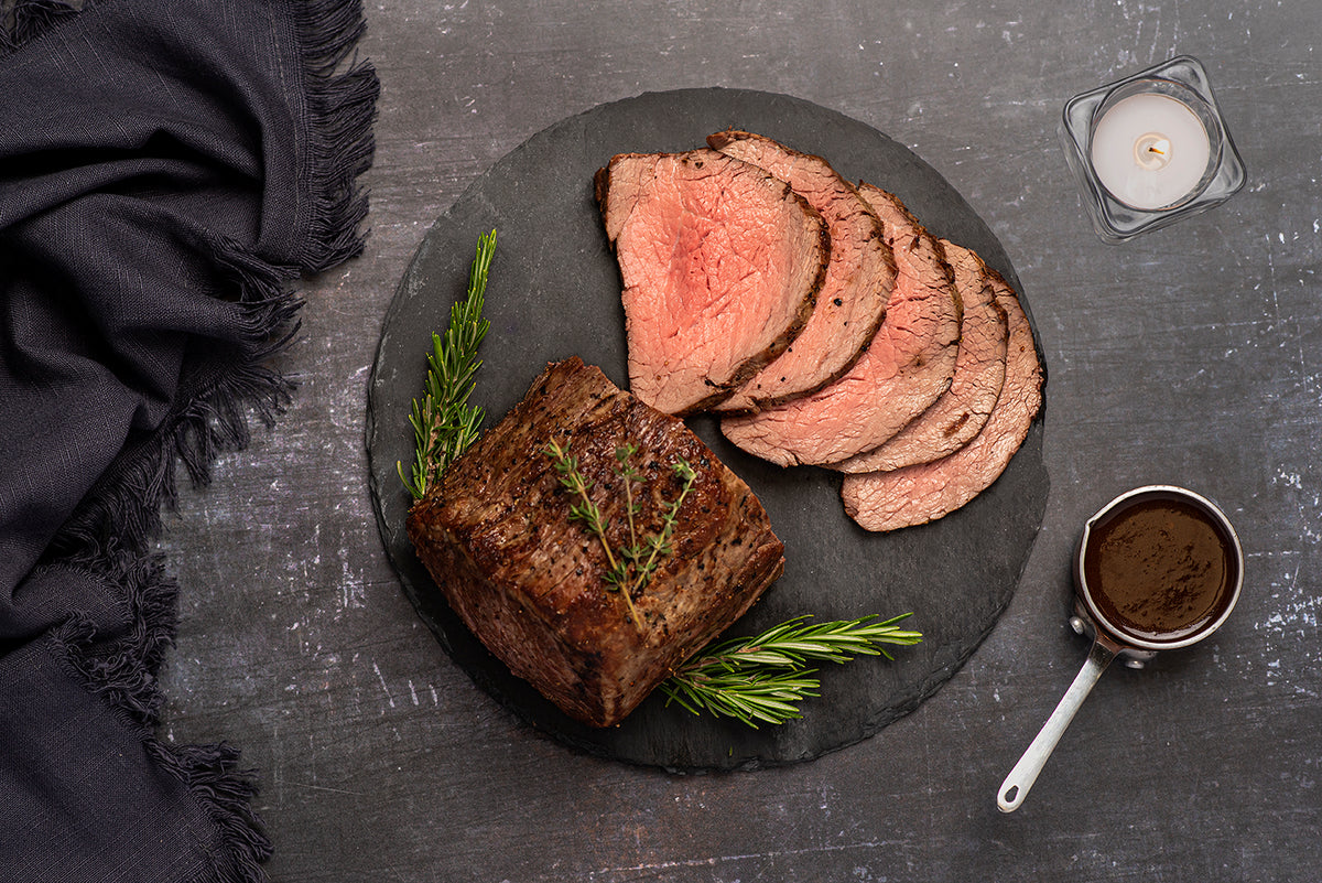 Scotch Beef Chateaubriand with Jus | JW Galloway | Online Butchers